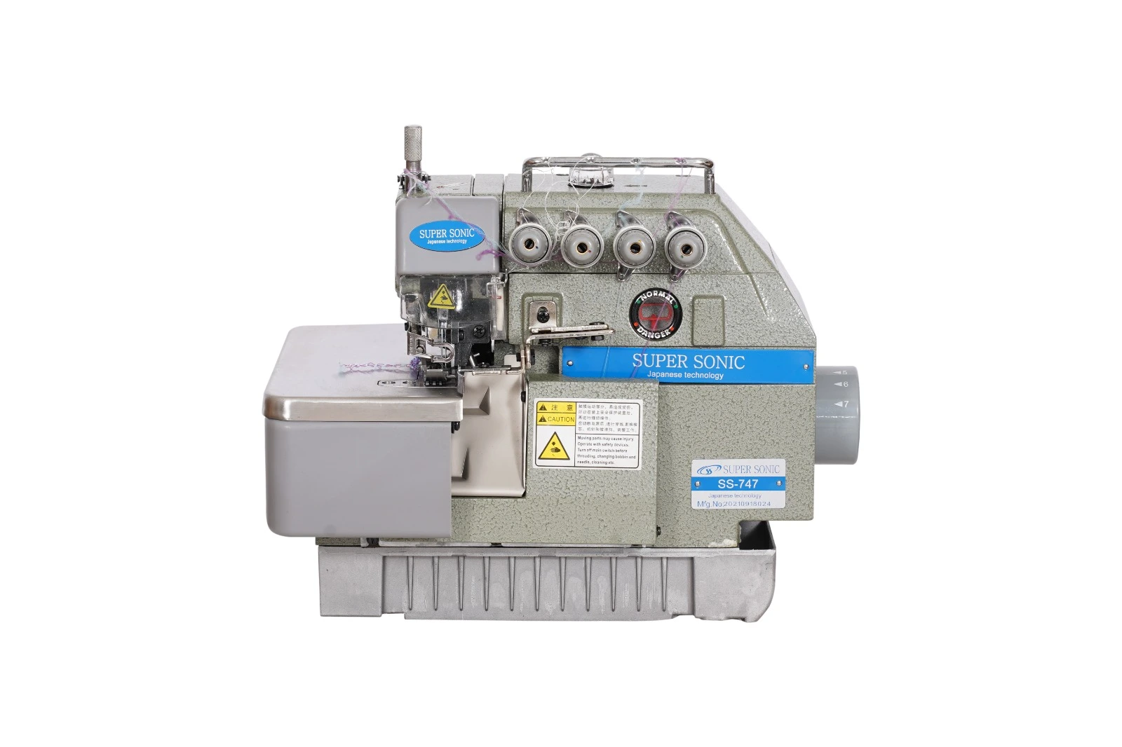 HIGH SPEED OVERLOCK SEWING MACHINE - Super Sonic